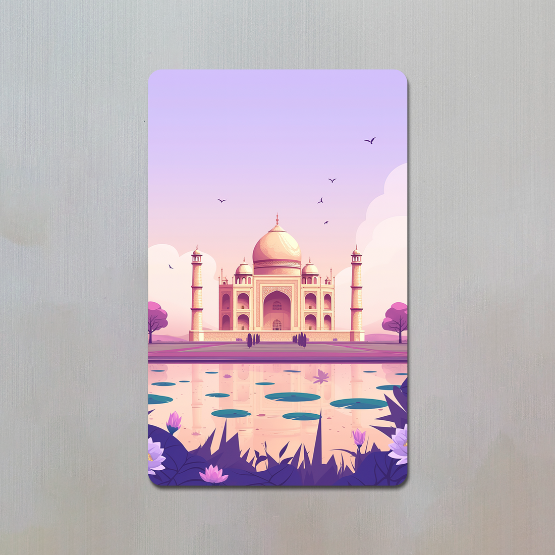 Taj Mahal Fridge Magnet – Inksane Prints