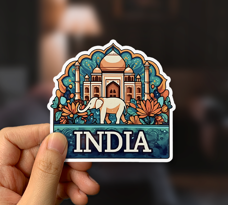 India Sticker – Inksane Prints