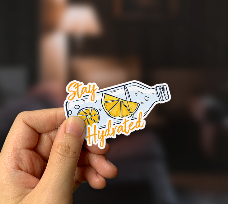 Stay Hydrated Sticker – Inksane Prints